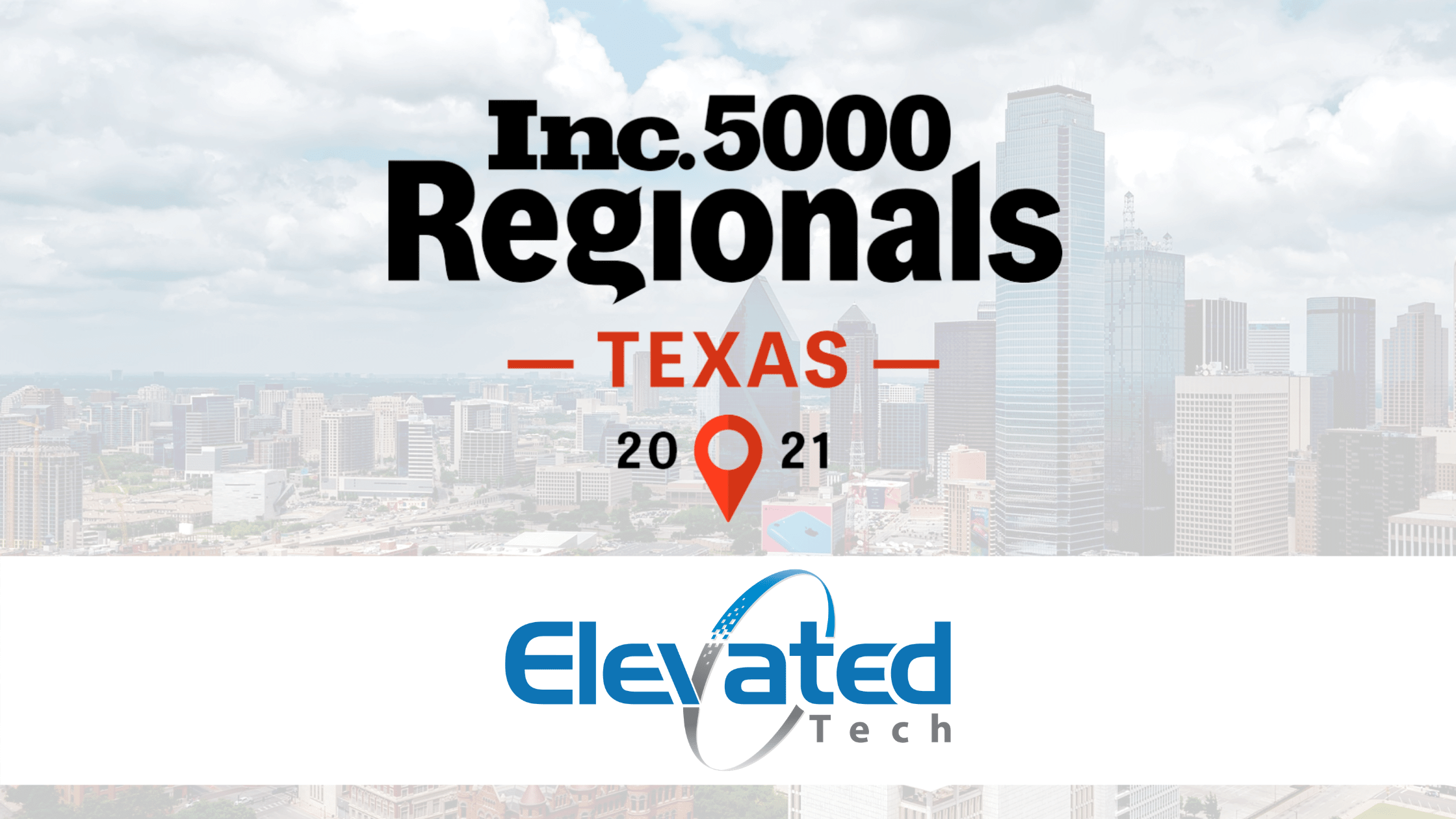 Inc. 5000 Regionals | Elevated Technologies | Recognition